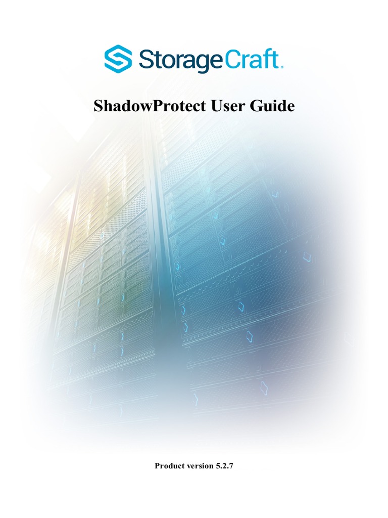 Shadow Protect User Guide | PDF | Backup | Windows 2000
