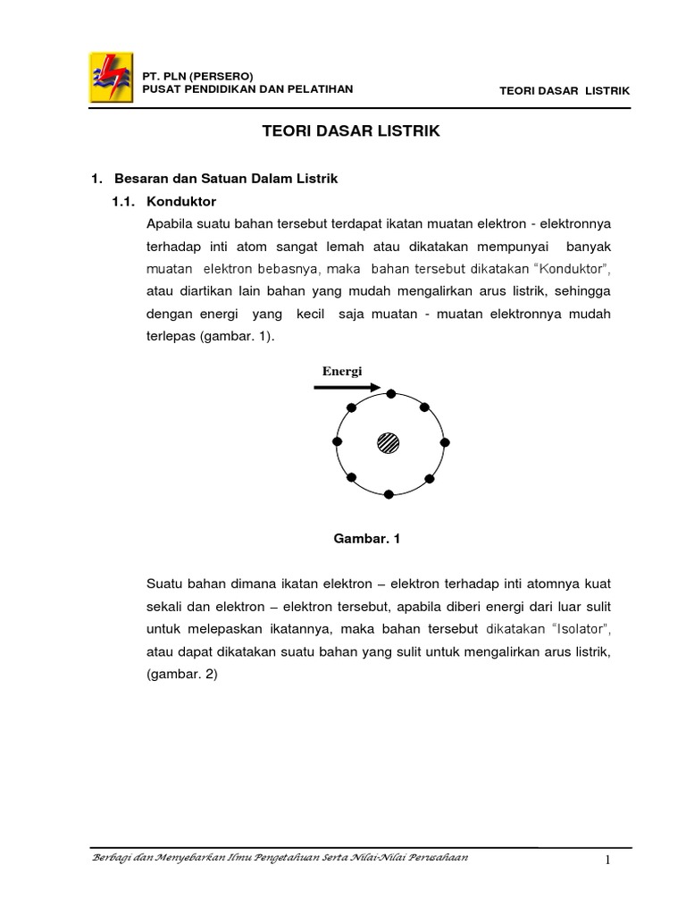 Teori Dasar Listrik | PDF