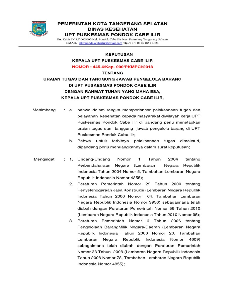 NOTULEN Rapat Jenis Jenis Pelayanan | PDF