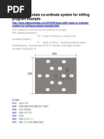 Fanuc CNC Stock Removal Rough Turning Cycle g71 II Example 2 | PDF ...