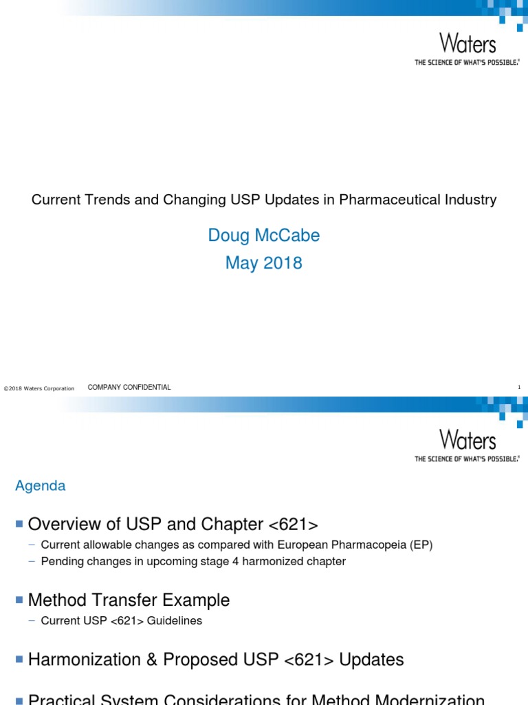 Current Trends and Changing USP Updates in Pharmaceutical Industri ...