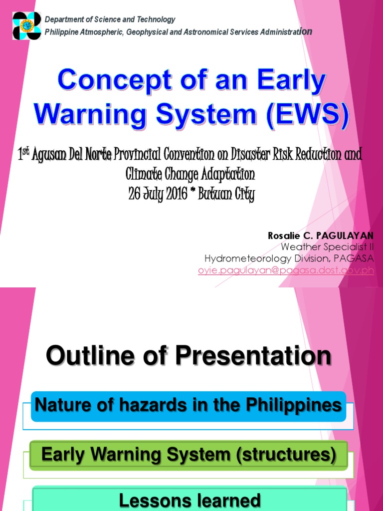 Early Warning Systems in the Philippines | PDF | Hazards | Typhoon