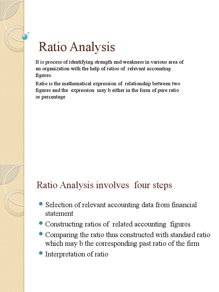 Understanding Ratio Analysis Steps | PDF | Dividend | Equity (Finance)
