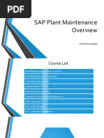 Sap PM Master Data | PDF