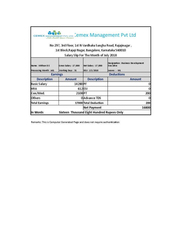 Mithun Pdf