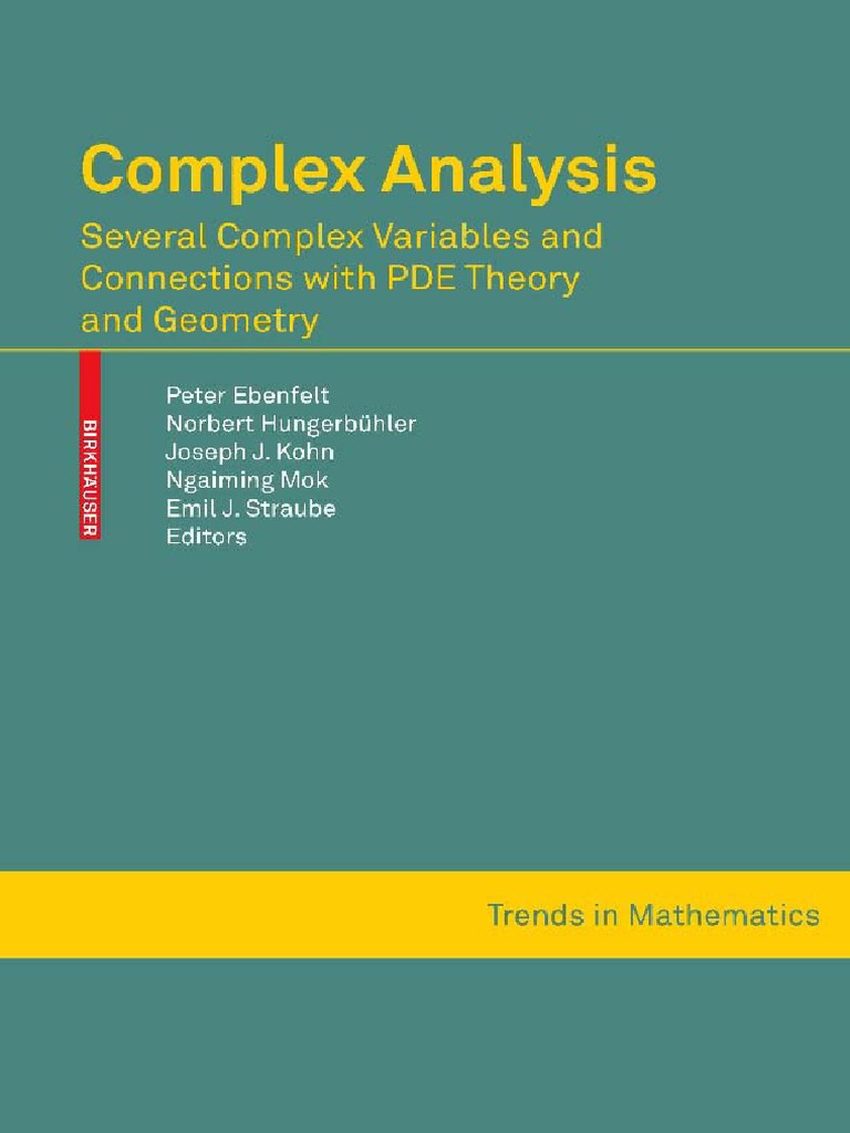 Several Complex | PDF | Complex Analysis | Lie Groups