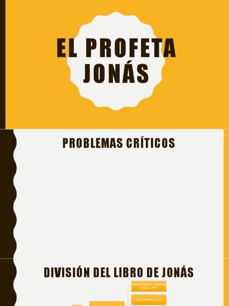 Profeta Jonás | PDF