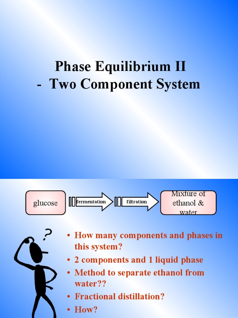 Phase Equilibrium II: - Two Component System | PDF | Distillation ...
