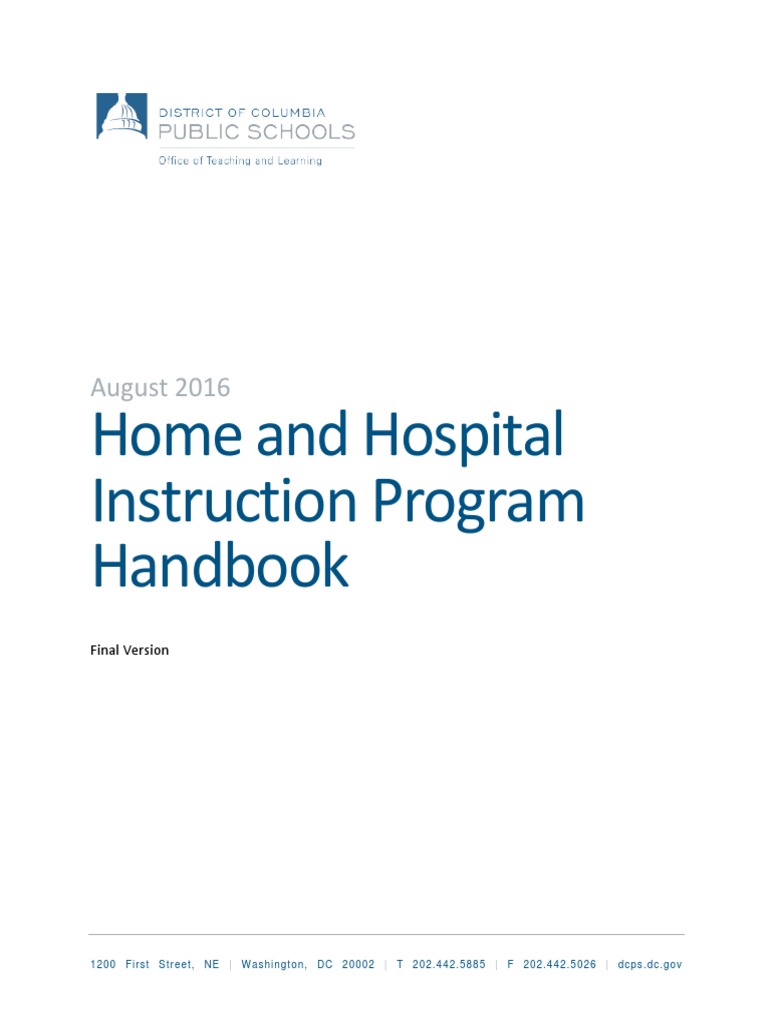 HHIP Program Manual 17-18 | PDF | Individualized Education Program ...