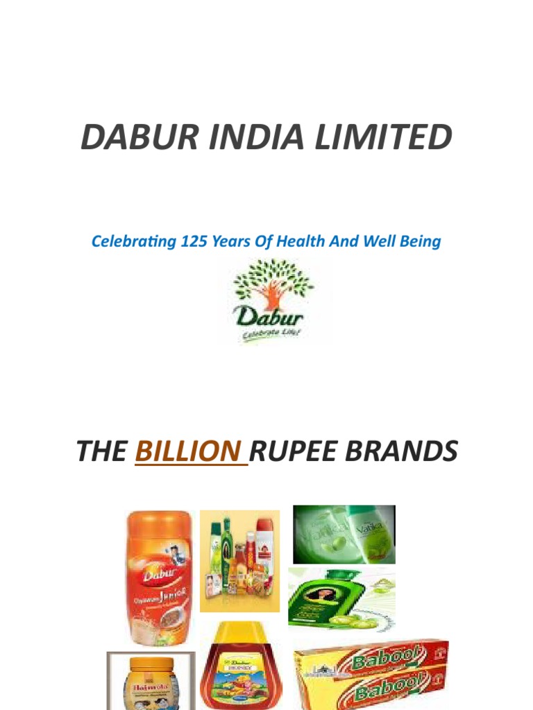 Dabur India Limited: Celebrating 125 Years of Health and Well Being ...