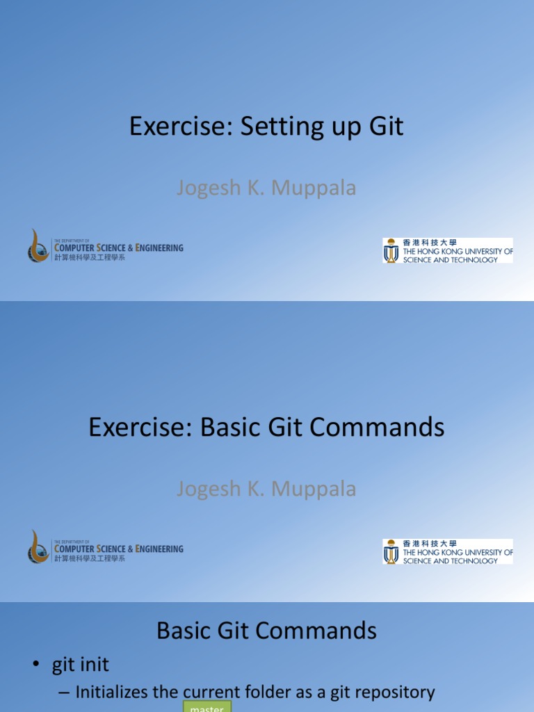 Git Exercises | PDF