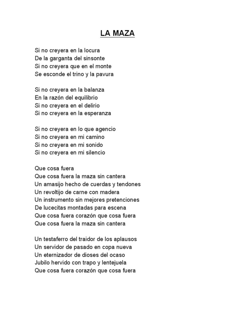 Letras Folklore Latinoamericano | PDF | Ocio | Naturaleza