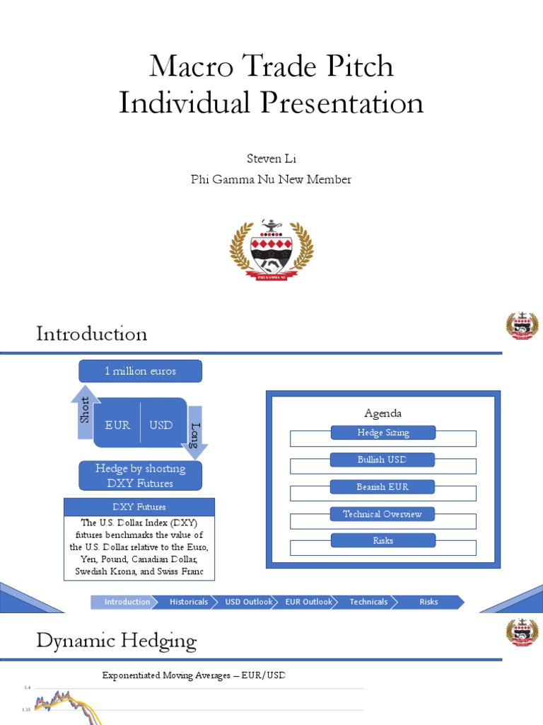 Macro Trade Pitch Individual Presentation: Steven Li Phi Gamma Nu New ...