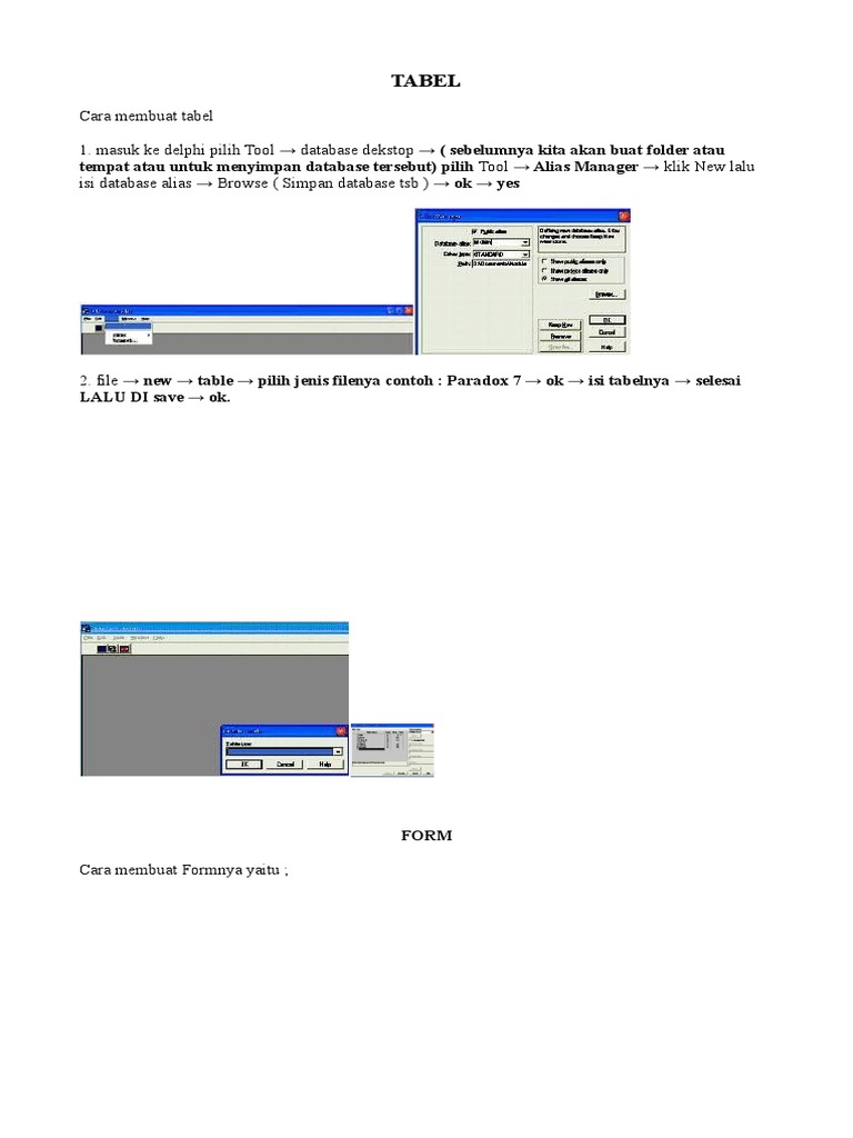 Data Siswa DGN Delphi | PDF