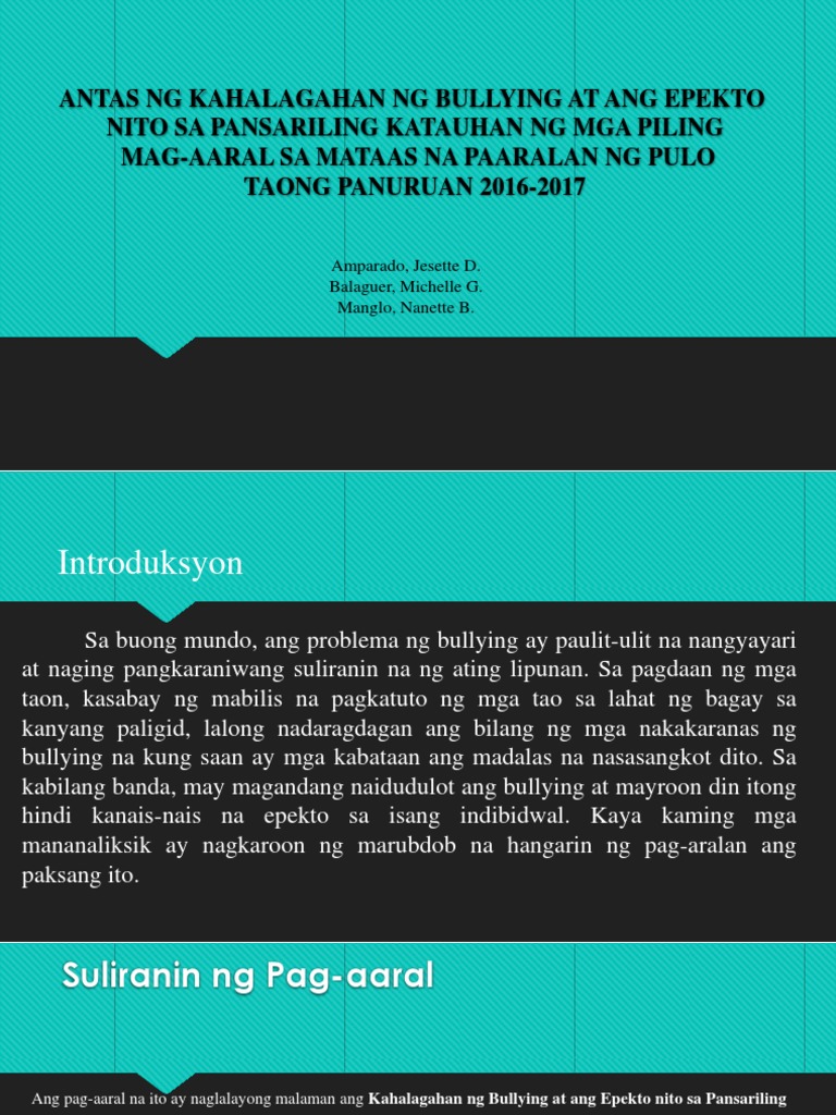 Final Thesis Defense Presentation FINAL | PDF