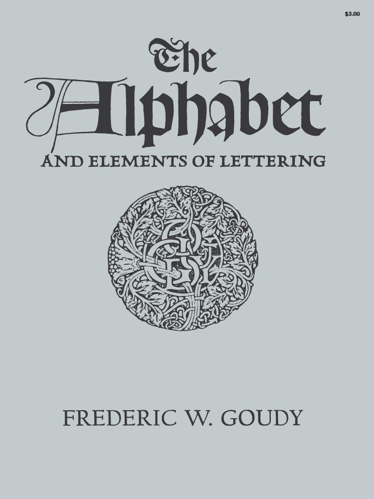 The Alphabet and Elements of Lettering | PDF