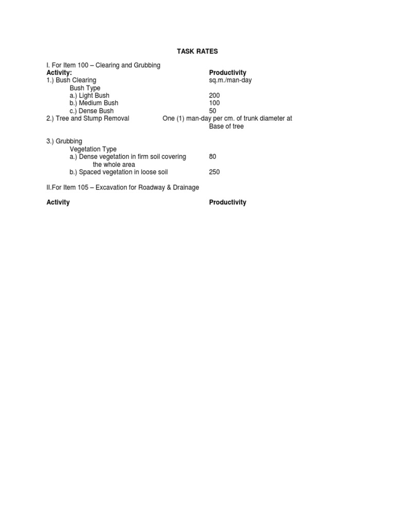 Task Rate | PDF | Science & Mathematics