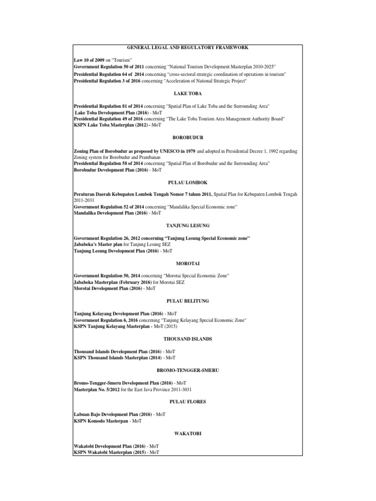 Boundaries Tourism Development Program | PDF | Economies | Government