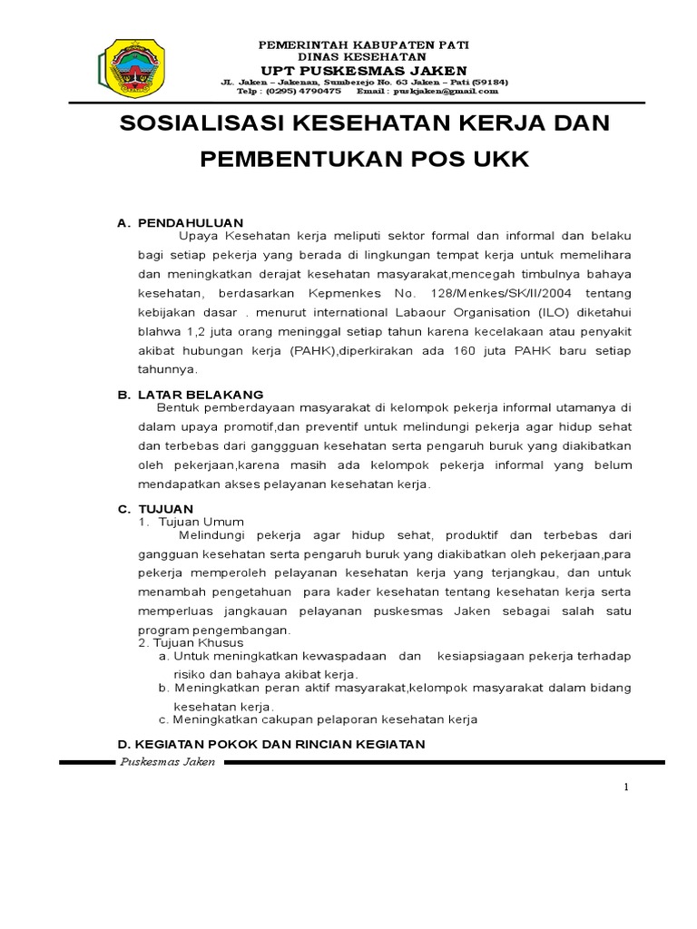 Kak Sosilaisasi Pos Ukk | PDF