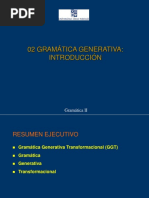 Gramatica Generativa - Reglas de Estructura de Frase y Reglas ...