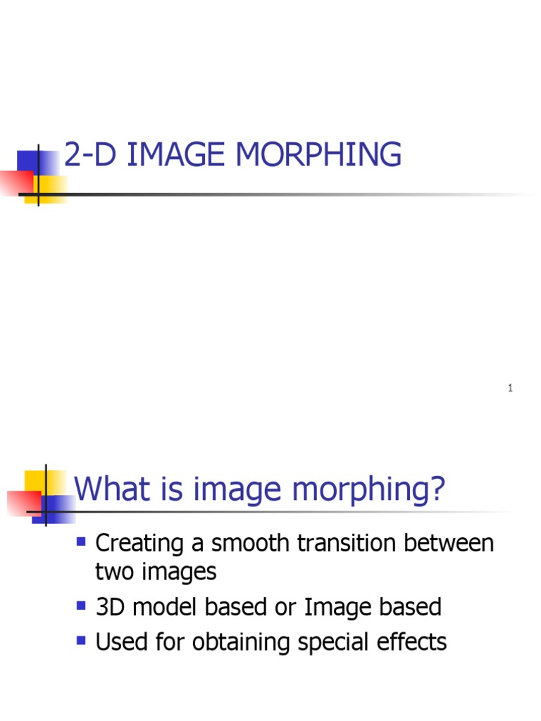 Ckmorph | PDF | Pixel | 2 D Computer Graphics