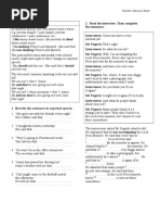 Grade 5 Topic Form for B1 Exam | PDF