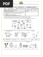 Guía Repaso Letras M P L S | PDF