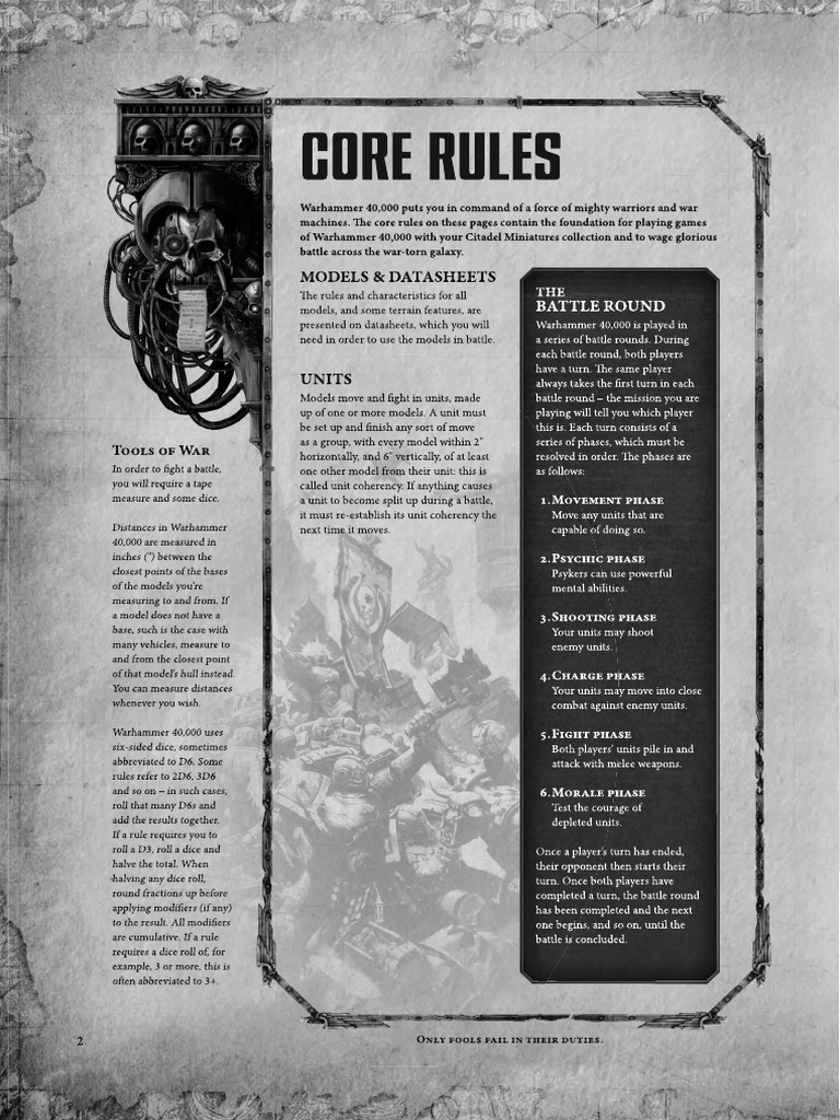 Warhammer 40k Battle Primer English3 | PDF