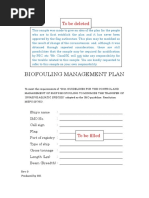 Biofouling Record Book Template | PDF | Technology & Engineering
