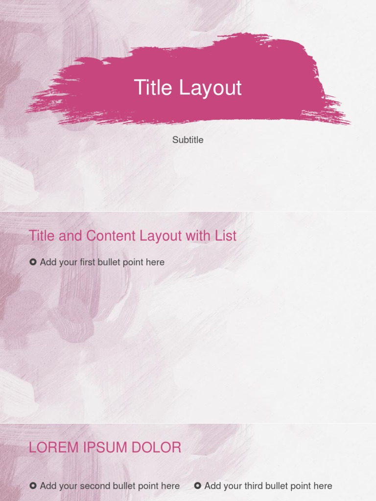 Title Layout | Download Free PDF | Text
