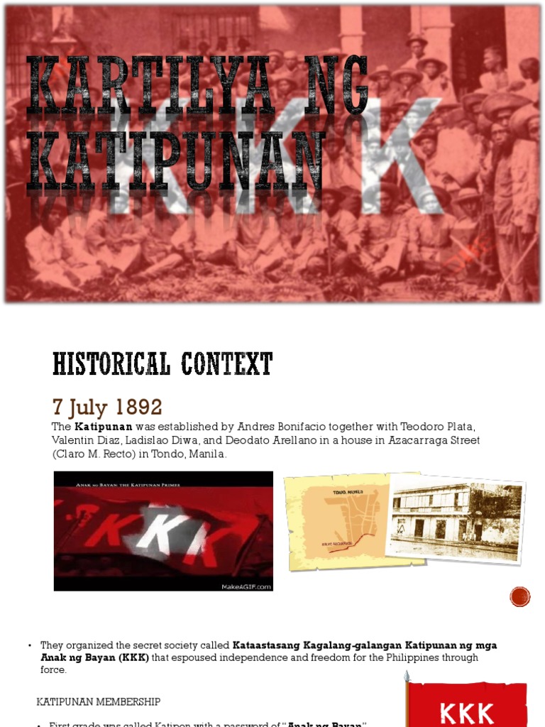 Kartilya NG Katipunan | PDF | Philippines | Unrest