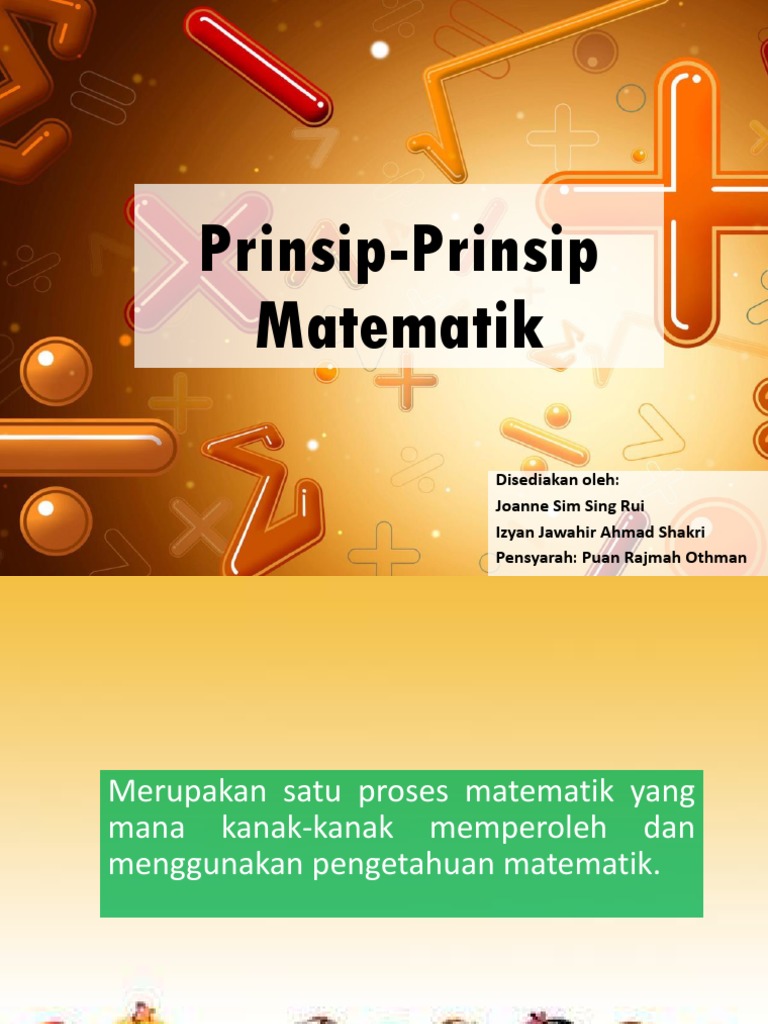 Prinsip-Prinsip Matematik | PDF