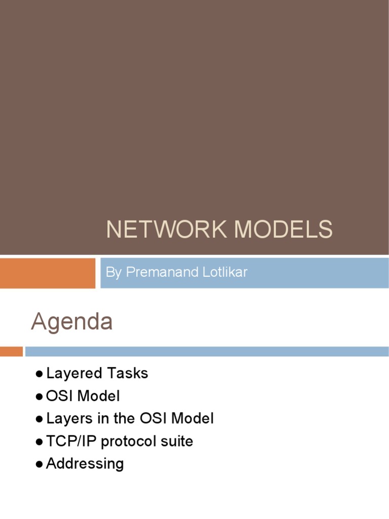 Network Models | PDF | Internet Protocol Suite | Osi Model