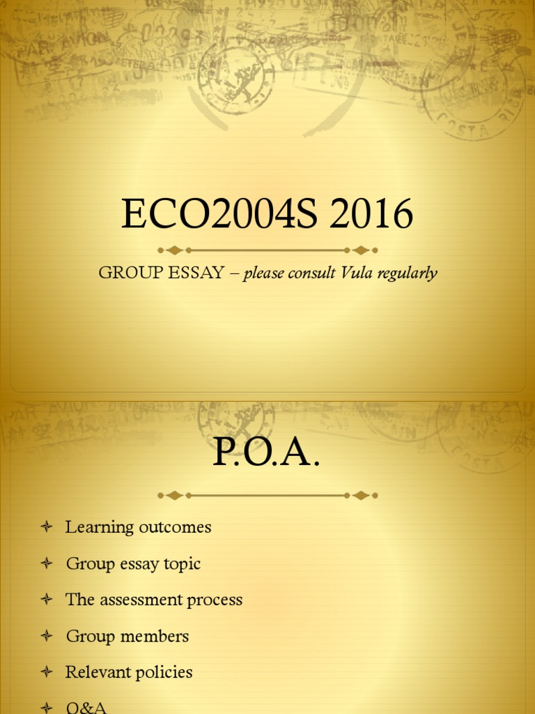 ECO2004S Writing Lecture | PDF | Question | Banks