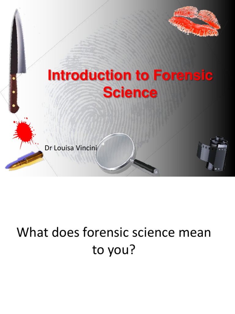 A Brief Introduction To Forensics | PDF