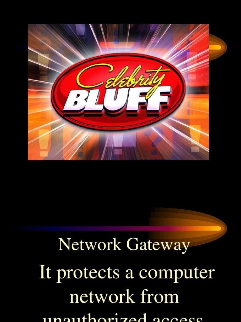 Fact Na Fact or Bluff Networking | PDF