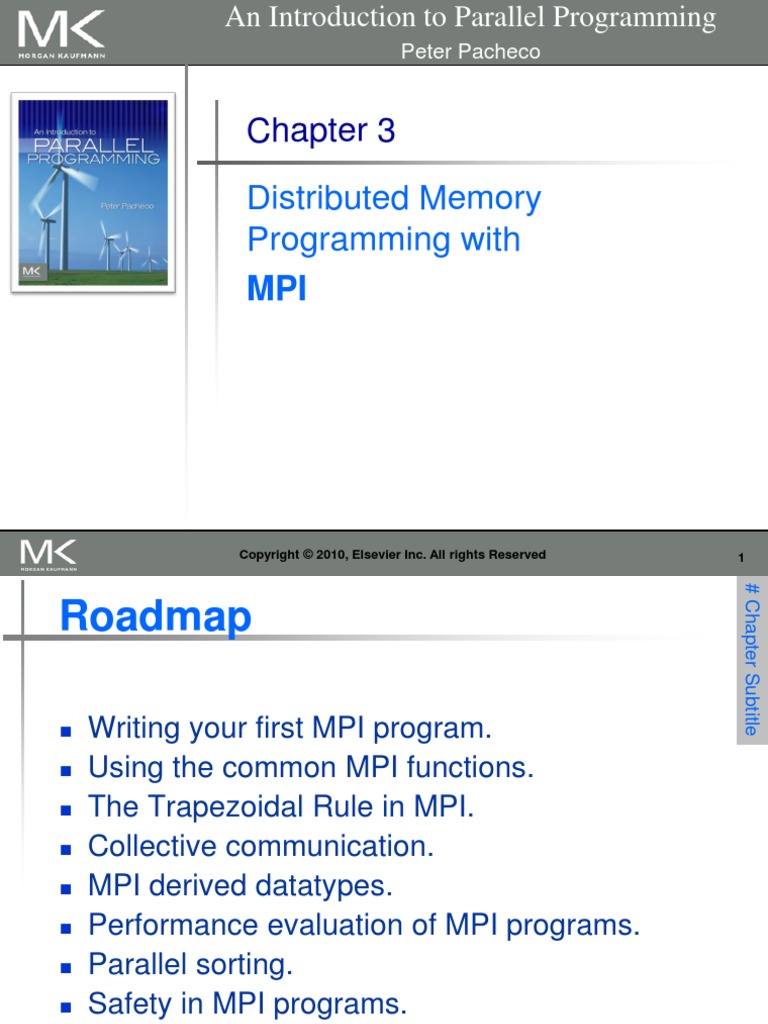 Distributed Memory Programming With: Peter Pacheco | PDF | Message ...
