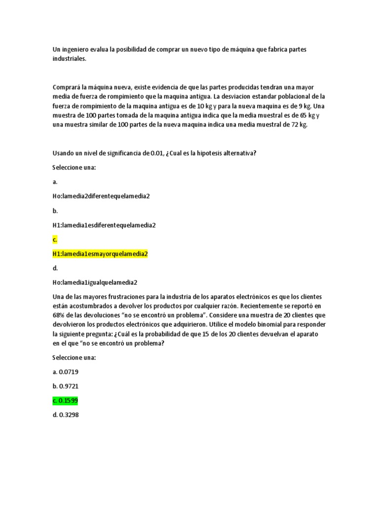 EX Prob 2P | PDF | Muestreo (Estadísticas) | Intervalo de confianza