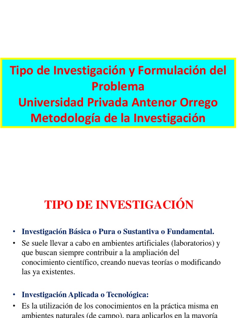 Formulacion Del Problema | PDF | Hipótesis | Conocimiento
