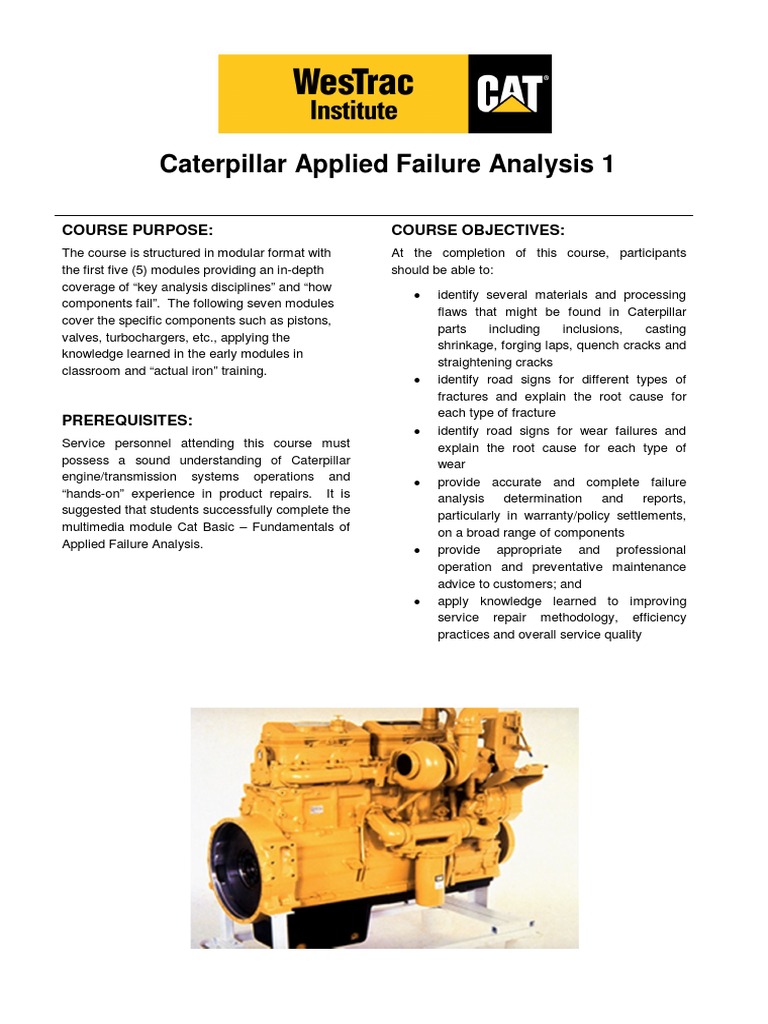 Applied Failure Analysis 1 NSW | PDF | Failure Analysis | Fracture