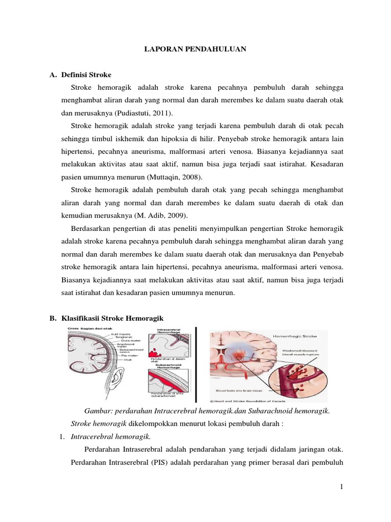 LP Stroke Hemoragik | PDF