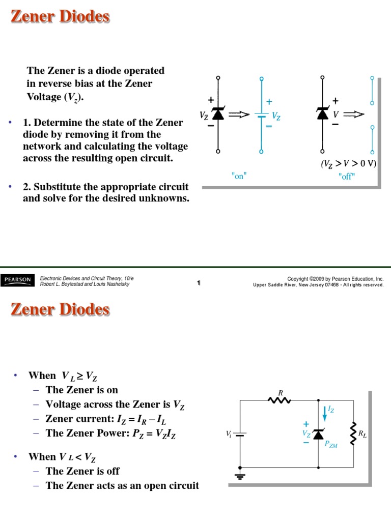 Chapter 2 - Diode Applications With Zener | PDF | Network Analysis ...