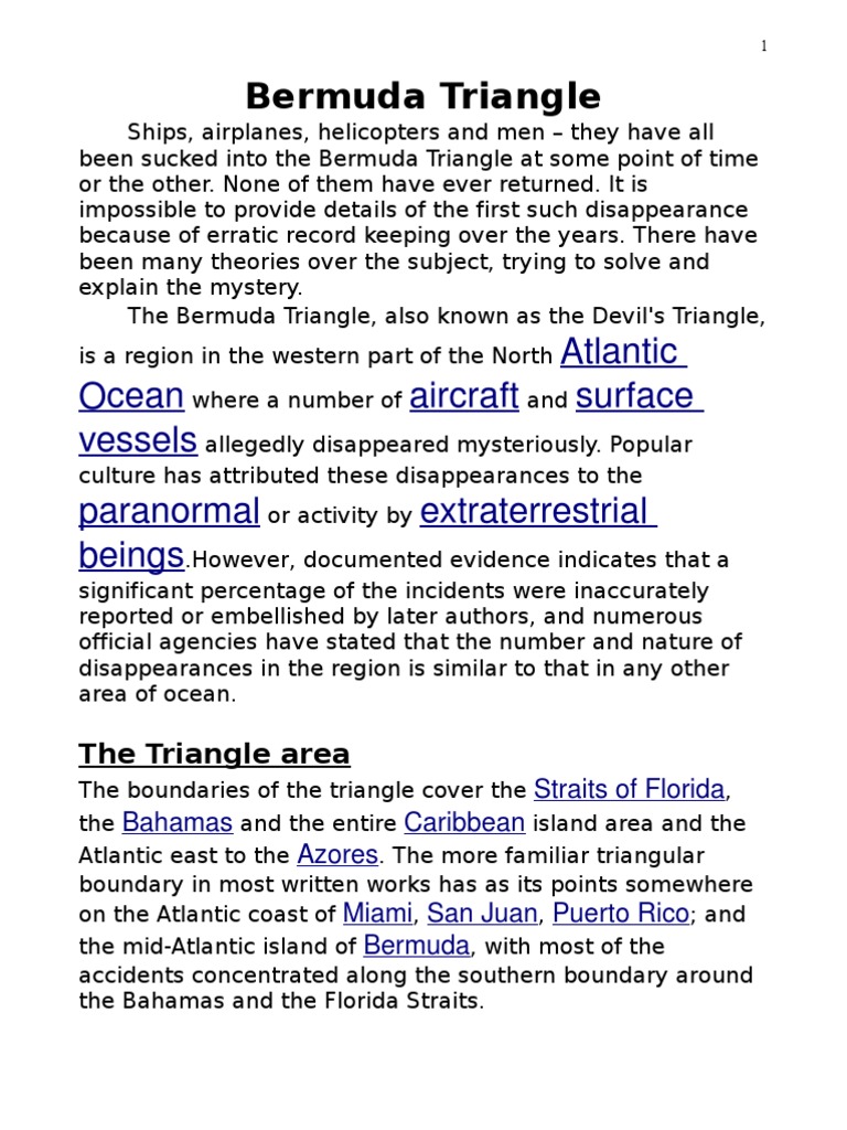 Exploring the Mysterious Disappearances and Potential Explanations in ...