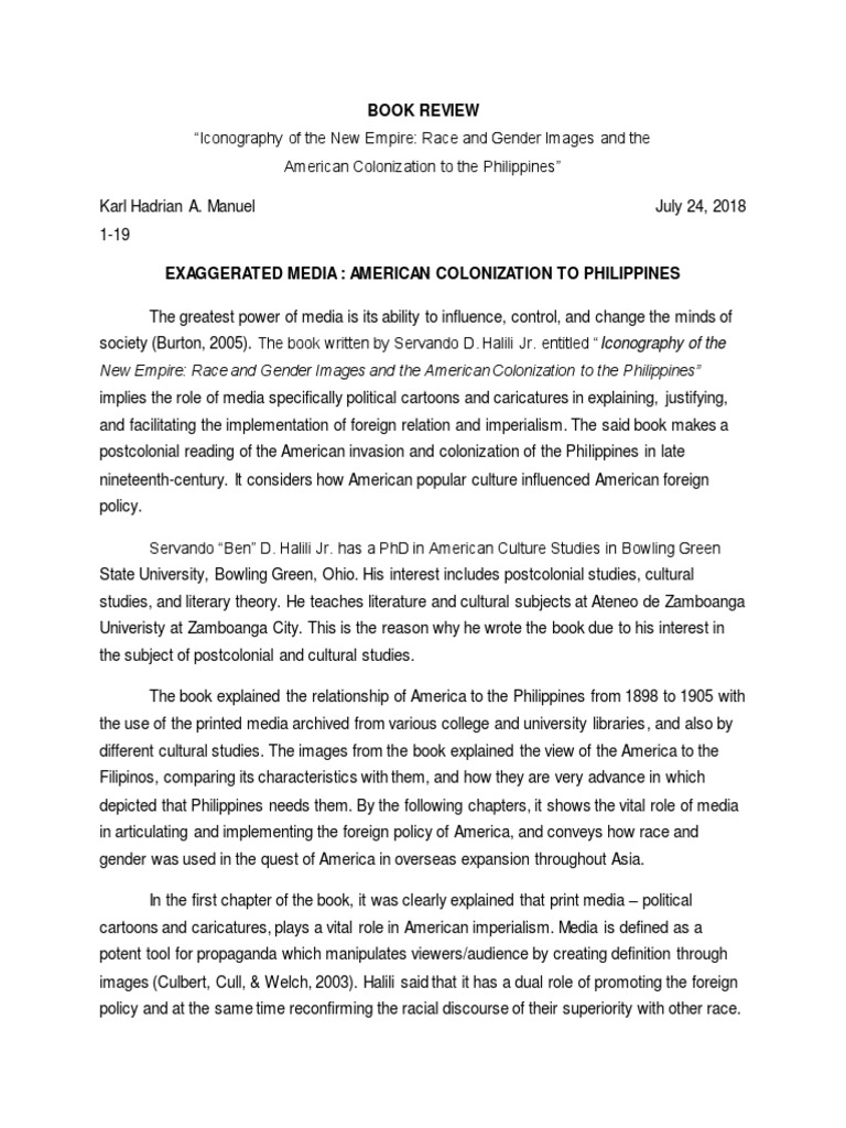 Uts Edited | PDF | Postcolonialism | Philippines