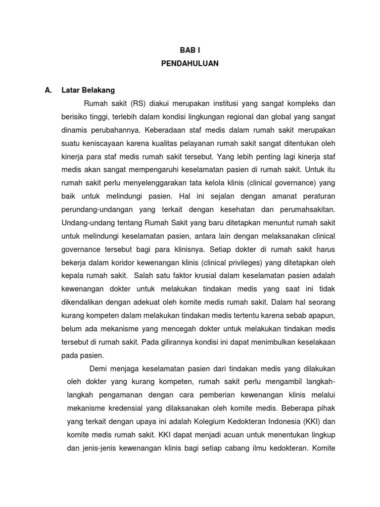 Pedoman PK Dan PK Ulang | PDF