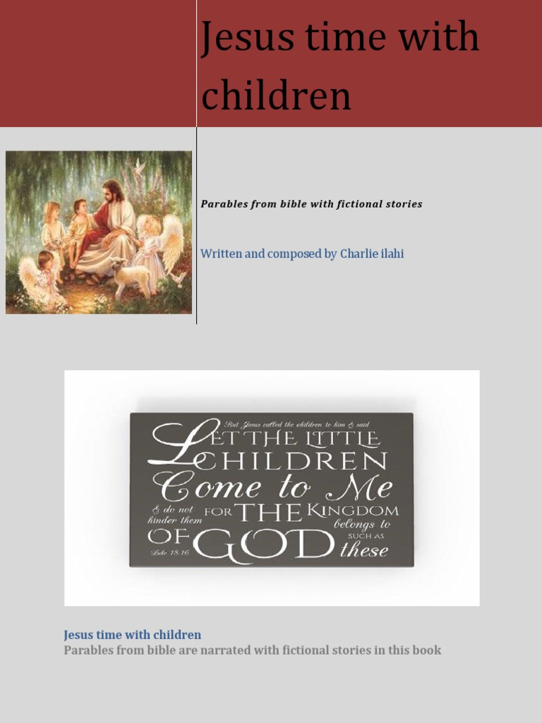 Jesus Time With Children | PDF | God The Father | Jesus