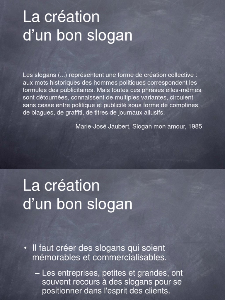 Slogan | PDF | Québec | Publicité