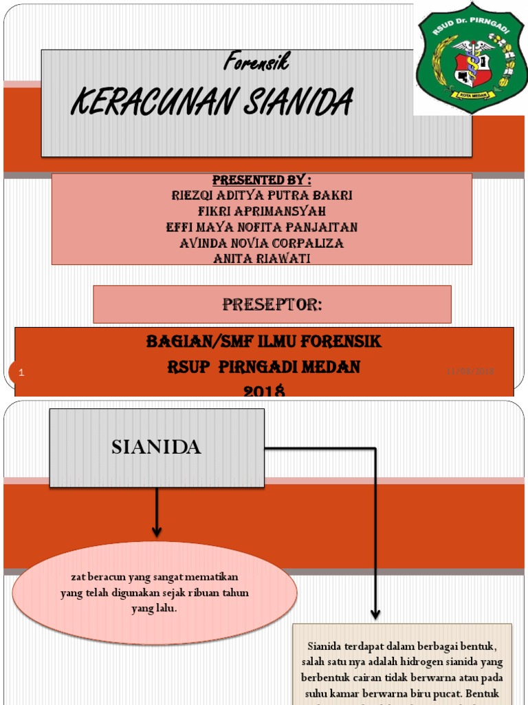 Sianida | PDF | Memasak, Makanan, & Anggur