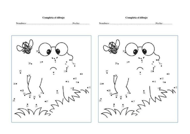 Completa El Dibujo 1 | PDF