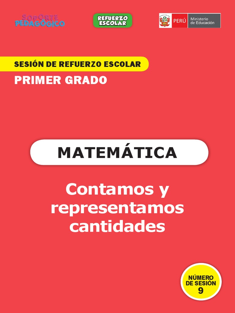 Conteo y Representación de Cantidades | PDF | Enseñanza de matemática